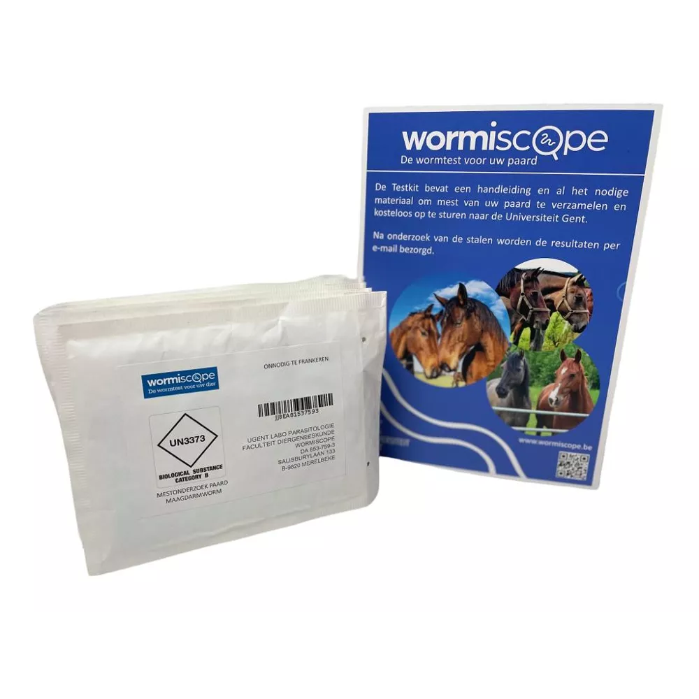 Mestonderzoek Paard - Wormiscope - Equine Veterinary Services